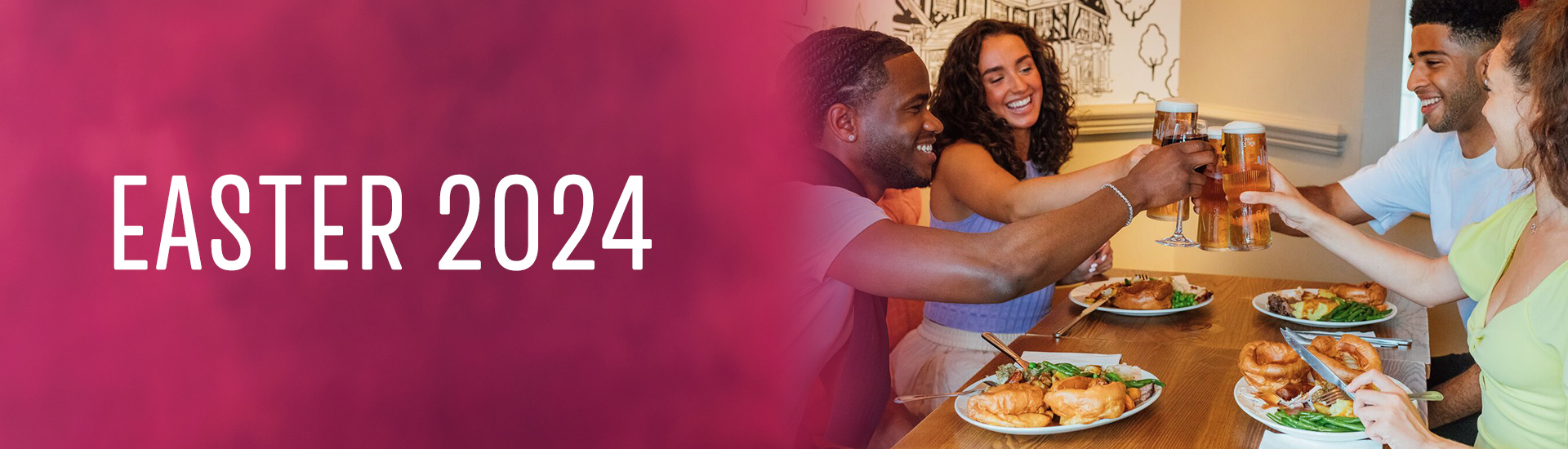 Easter Sunday 2023 menu Toby Carvery Cardiff Gate