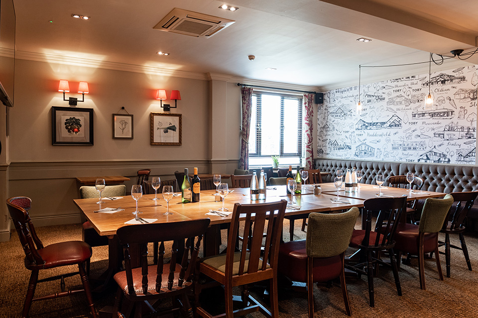 Private Events & Function Room Hire | Toby Carvery Huddersfield