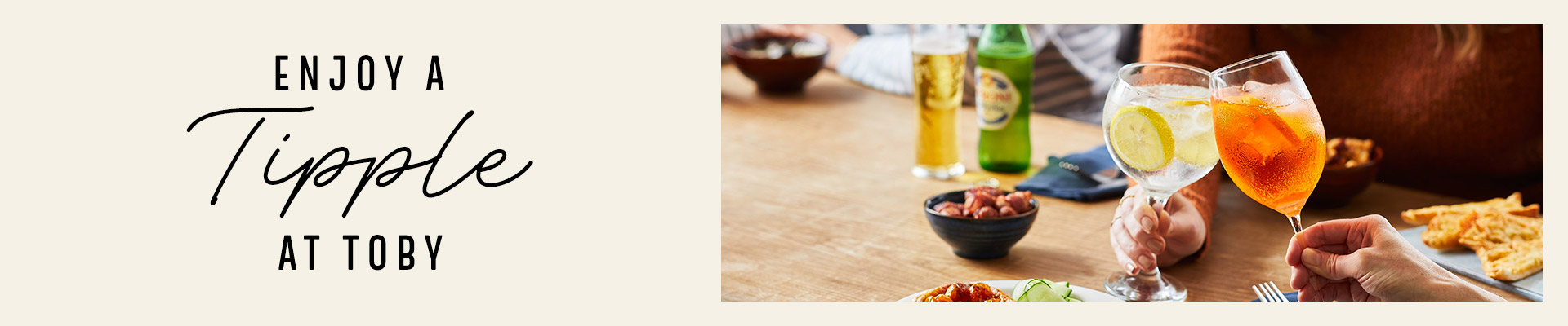 Drinks Menu at Toby Carvery Poole | Toby Carvery