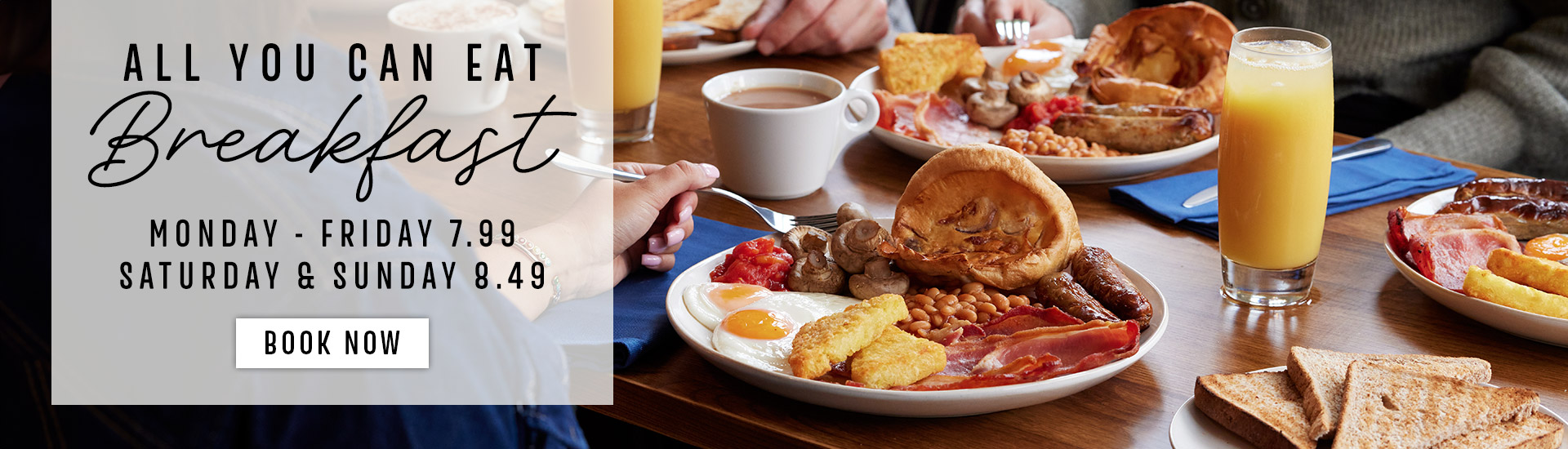 Breakfast Menu – All-You-Can-Eat Breakfast | Toby Carvery
