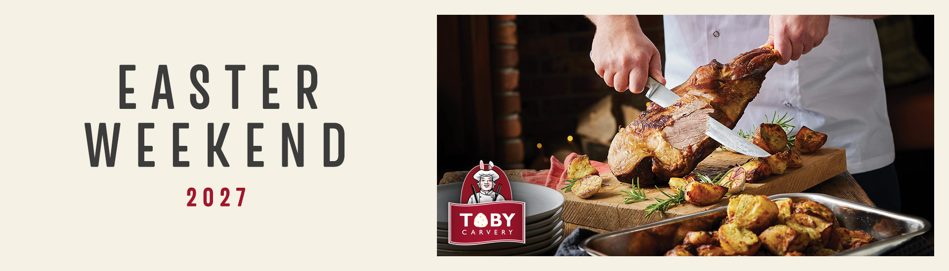 Easter Sunday 2027 | Toby Carvery